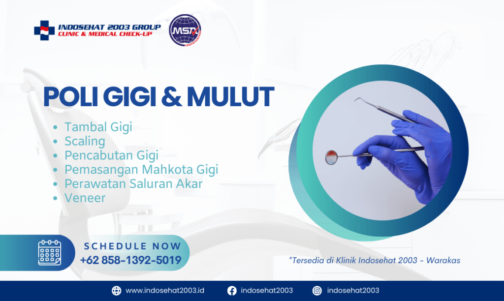 Poli Gigi & Mulut - Klinik Indosehat 2003